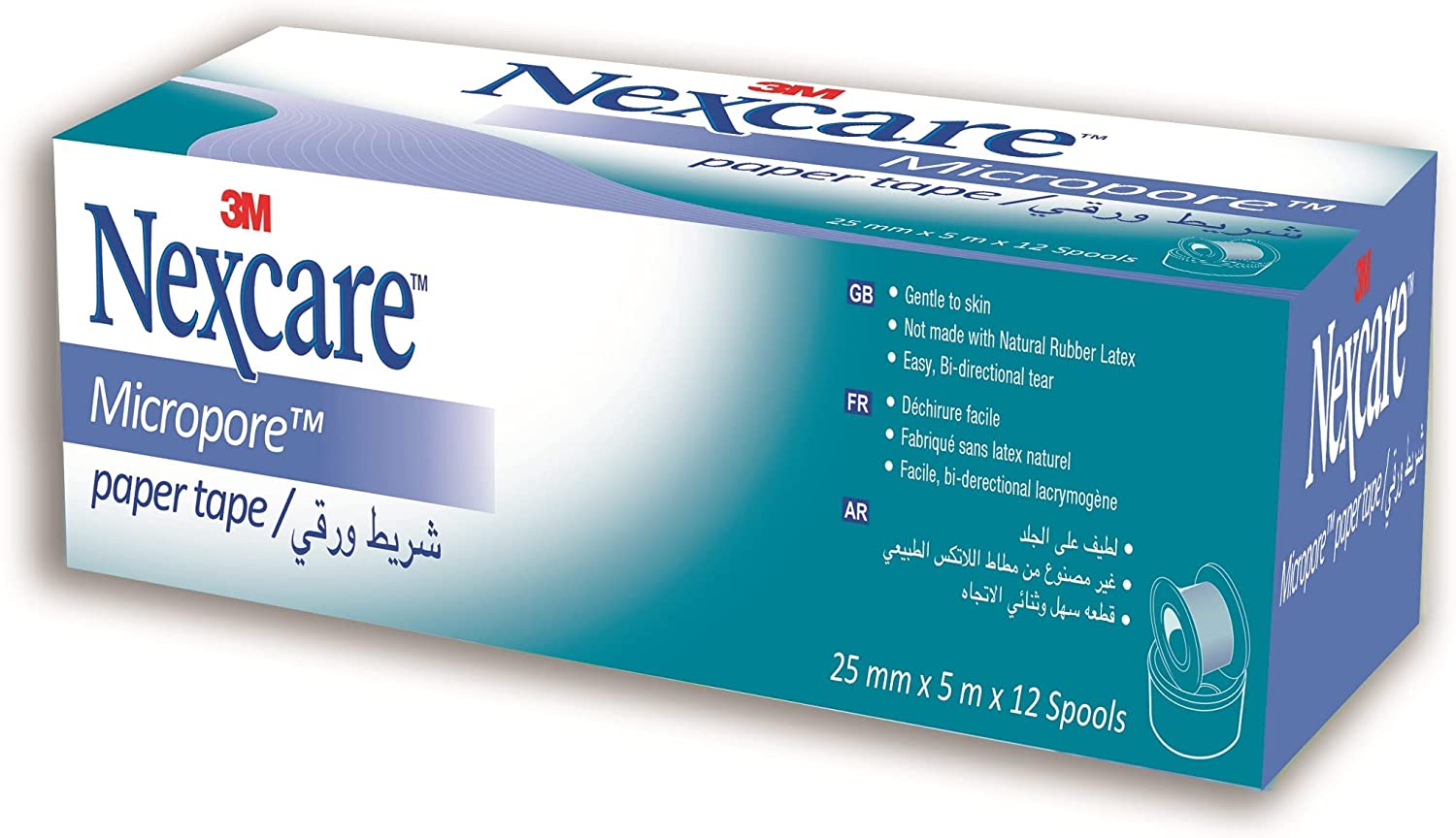 Buy 3M Nexcare Surgical Tape 25mm x 5m - 1 Piece In UAE