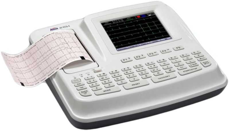 Buy Aveus 12 Channel ECG Machine - 1 EA In UAE