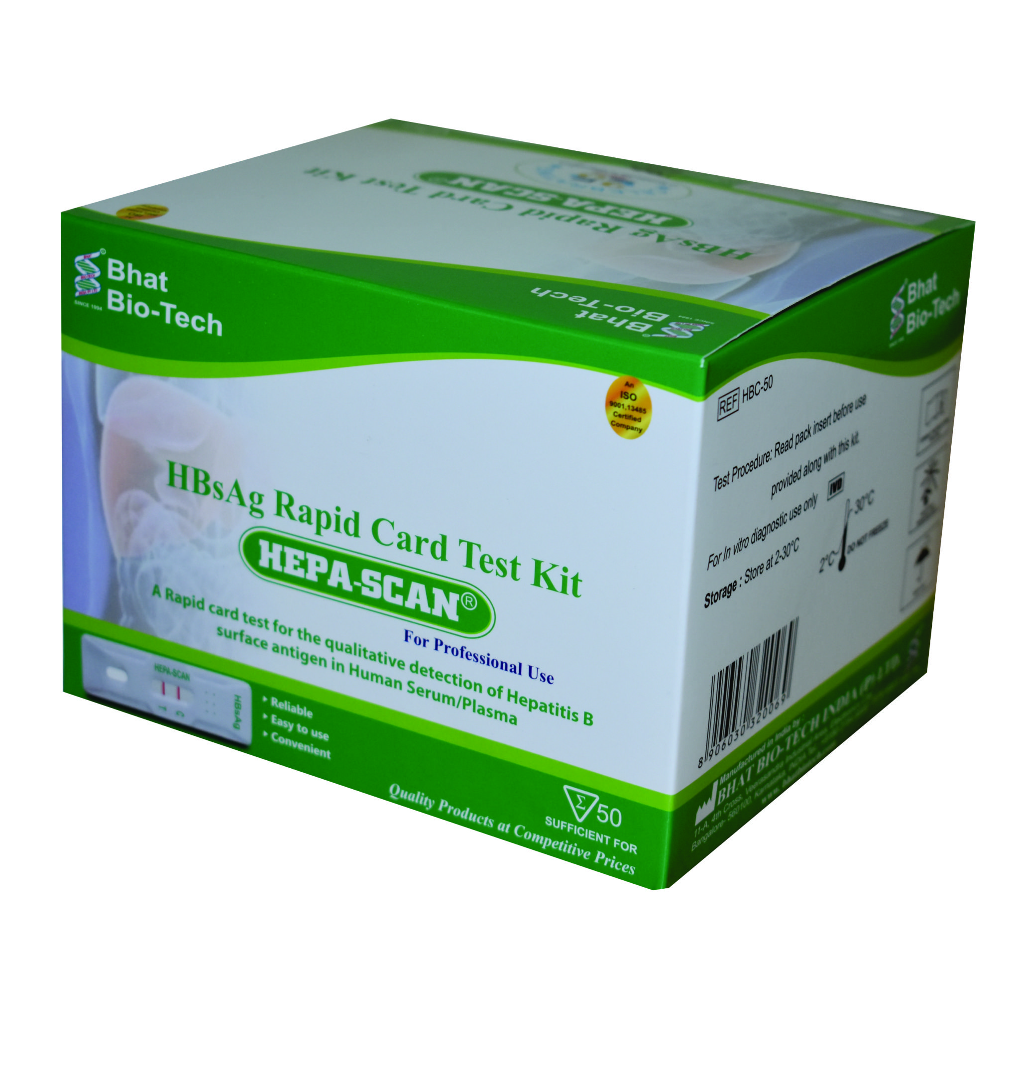 Buy Hepa-Scan HBsAg Rapid Card at Best Price Online.