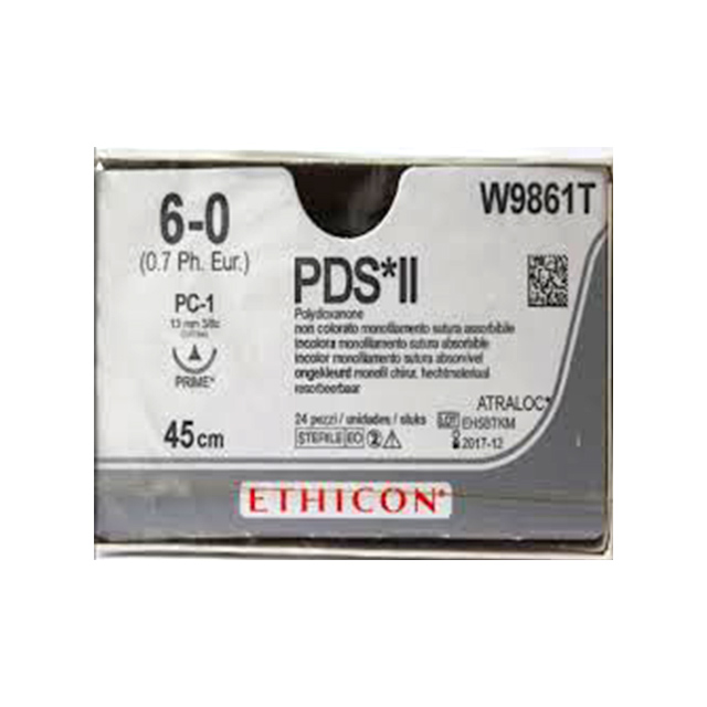 Buy Ethicon PDS II Suture 6-0 - W9861T Pack of 24 at Best Price Online.