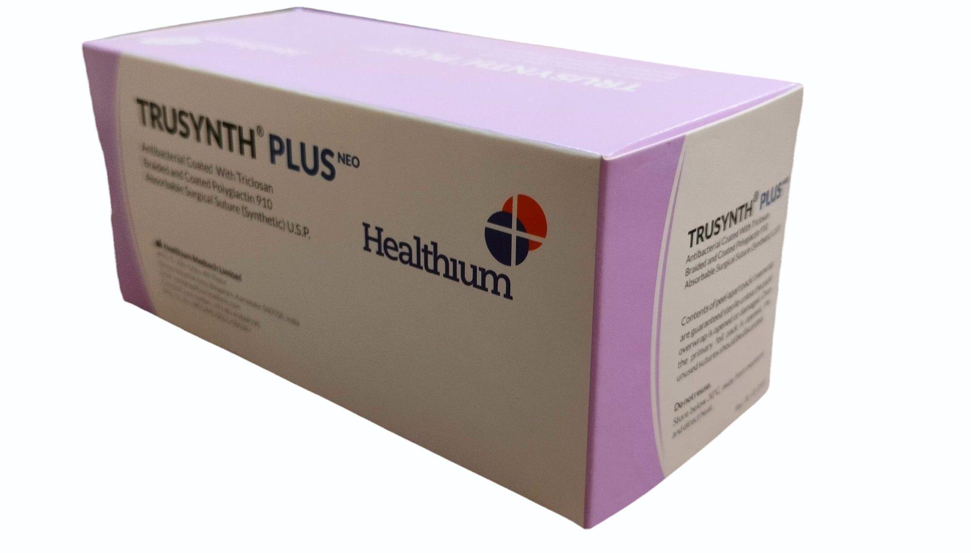 Buy Healthium Trusynth Plus Neo Suture 2-0 - NTSP2382 Pack of 12 at ...