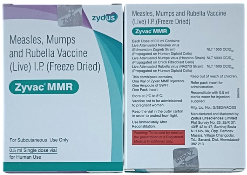 Buy Measles Mumps And Rubella Mmr Injection Online at Best Price ...