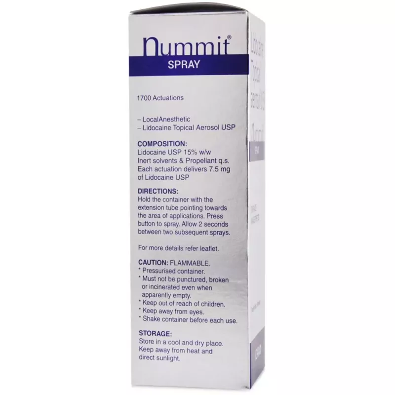 Buy ICPA Nummit Spray Local Anaesthetic at Best Price Online.