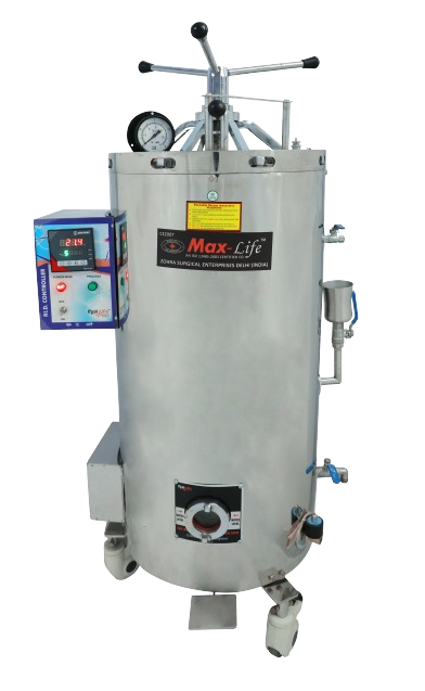 Buy Max Life Autoclave Vertical High-Pressure Radial Locking Type ...