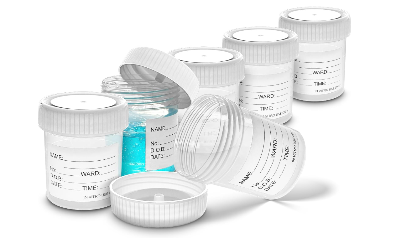 Buy Urine container 60ml Sterile In UAE